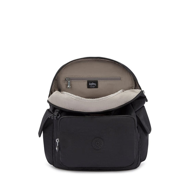 Kipling City Pack Black Noir Medium Backpack C212147-P39 – Kipling Kuwait