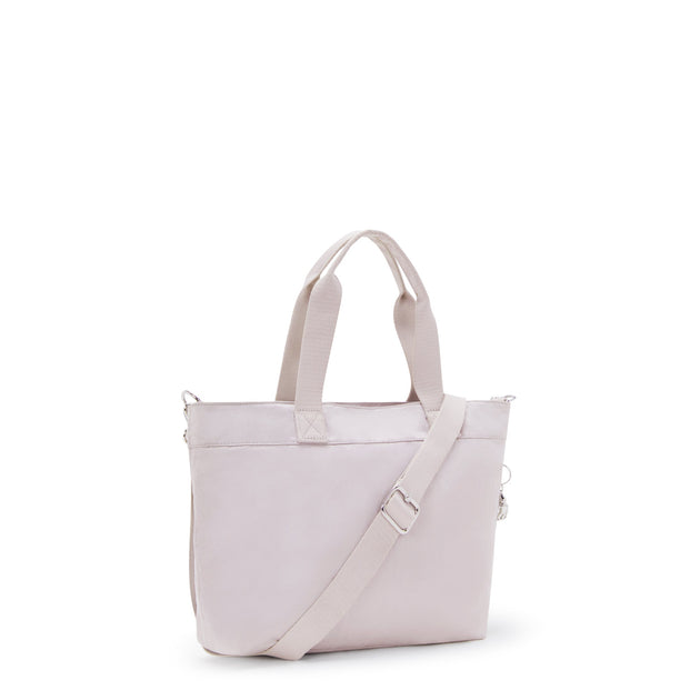 KIPLING-Colissa S-Small tote (with detachable shoulderstrap)-Gleam Sil – Kipling Kuwait