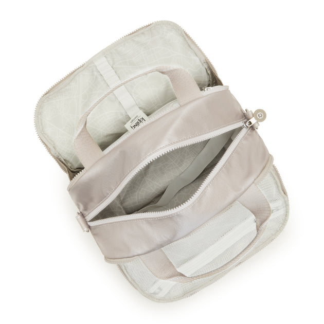 KIPLING Large toiletry bag (with trolley sleeve) Female Metallic Glow ...