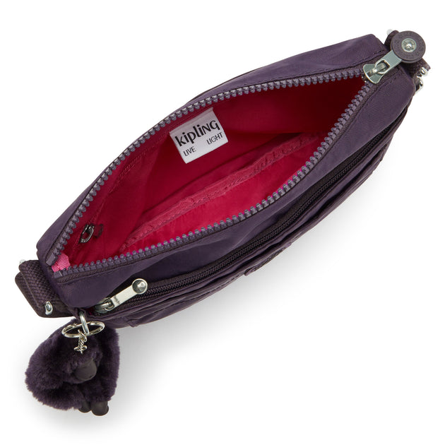 KIPLING Small Crossbody Female Ultimate Plum Sebastian I2846-67U ...