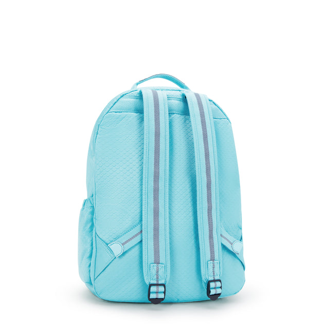 KIPLING Large backpack (with laptop compartment) Female Mermaid Emboss ...