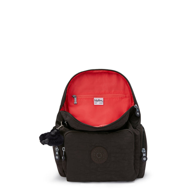 KIPLING Small backpack Female Nostalgic Brown City Zip S I3523-G1R ...