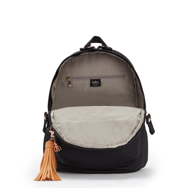 Kipling Large Backpack Female Rose Black Delia M - I3558-53H – Kipling ...