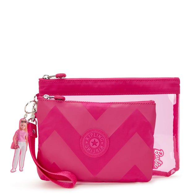 KIPLING-Duo Pouch L-Barbie™ Duo Pouch-Power P Transpa-I3926-BA9 ...
