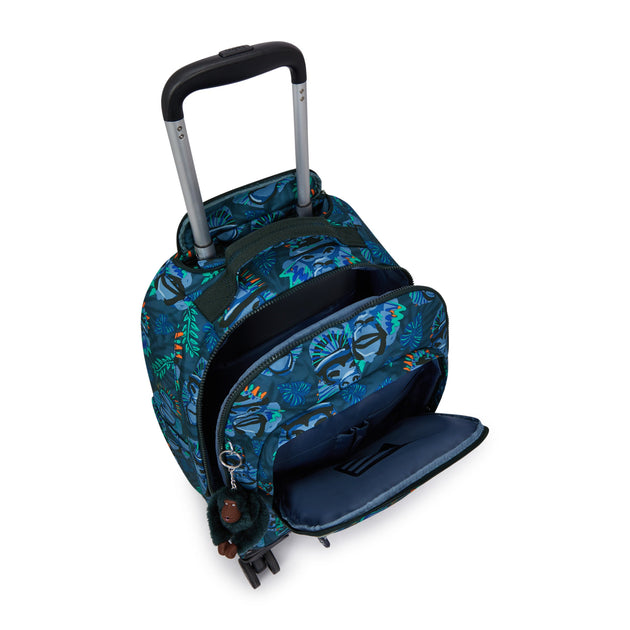 KIPLING Large wheeled backpack (with laptop protection) Unisex Blue Mo ...