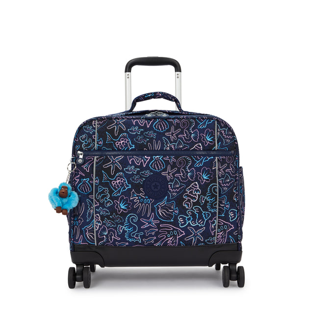 KIPLING Large wheeled bag Unisex Disco Fish New Storia I4847-4FK ...