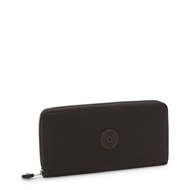 KIPLING Large wallet Female Nostalgic Brown Money World I5411-G1R ...