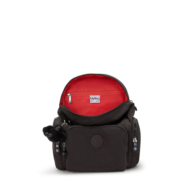 KIPLING Small backpack Female Nostalgic Brown City Zip Mini I6046-G1R ...