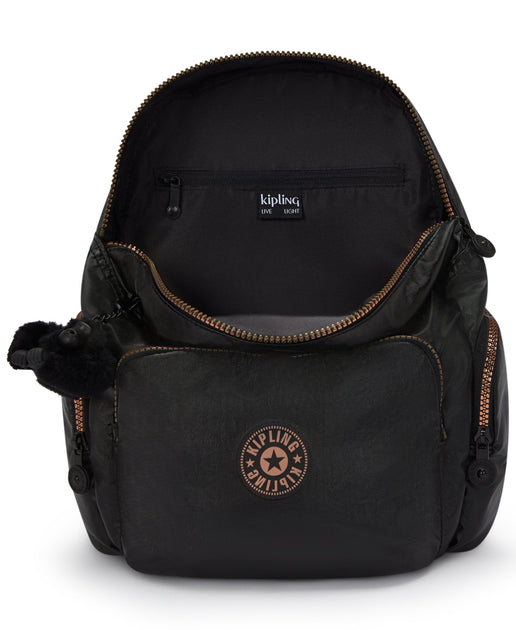 KIPLING Small backpack Female Glorious Copper City Zip S I7354-6BE ...