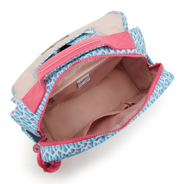 KIPLING Small School Bag with Adjustable Straps Female Dreamy Geo C Co ...