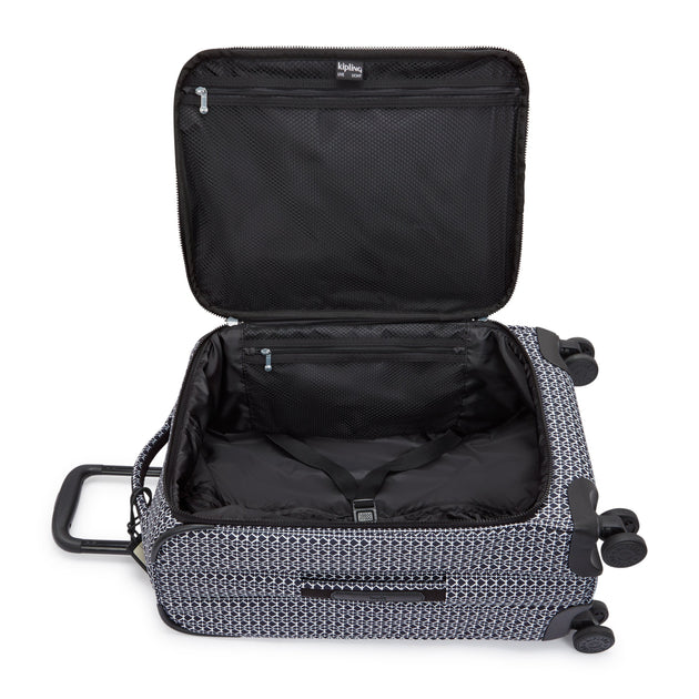 KIPLING-New Youri Spin S-Small cabin size spinner-Signature Print-I791 ...