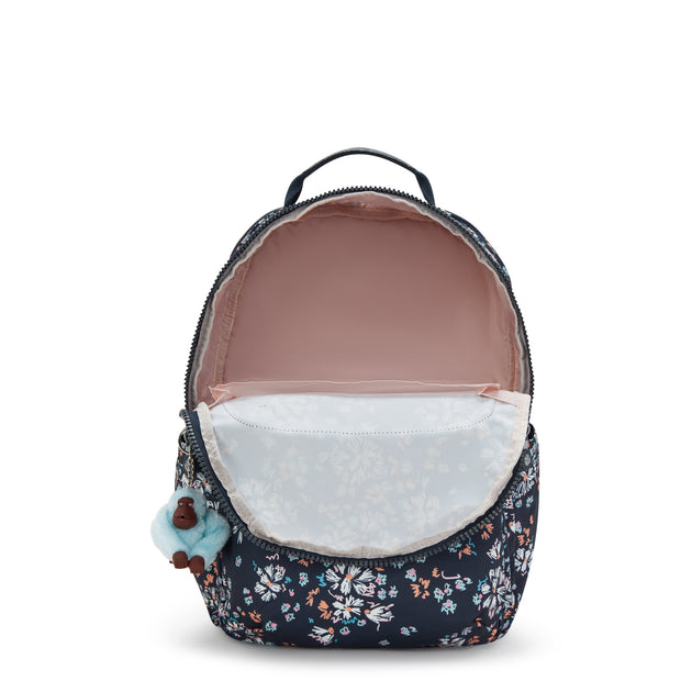 KIPLING Seoul College Flower Field Large backpack (with laptop compart ...